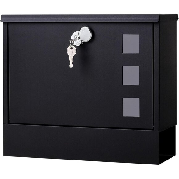 Boutique | Wall Decor | Locking Mailbox Wall Mount For Outside ...